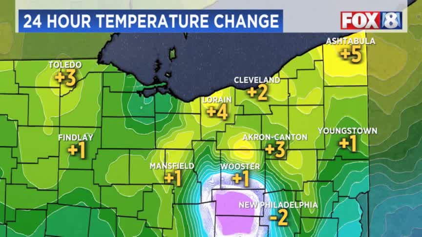 Sunday night weather clickable – Fox 8 Cleveland WJW