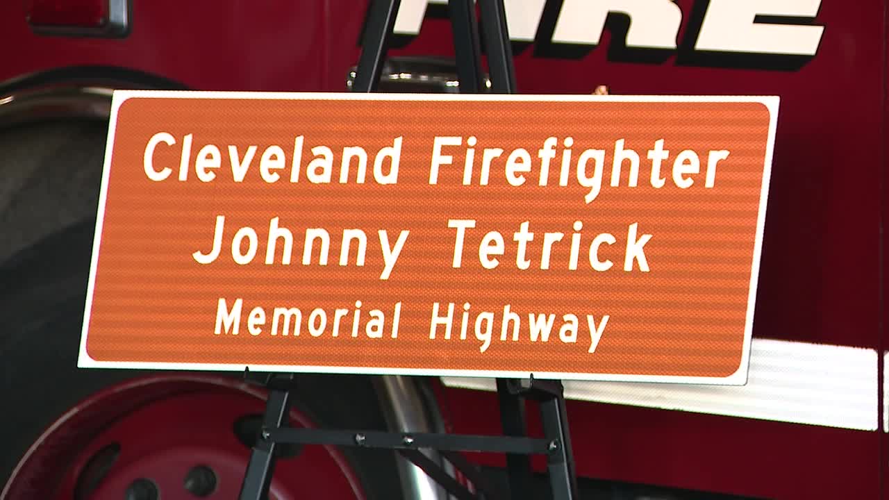 Cleveland Firefighter Johnny Tetrick memorialized by highway dedication ...