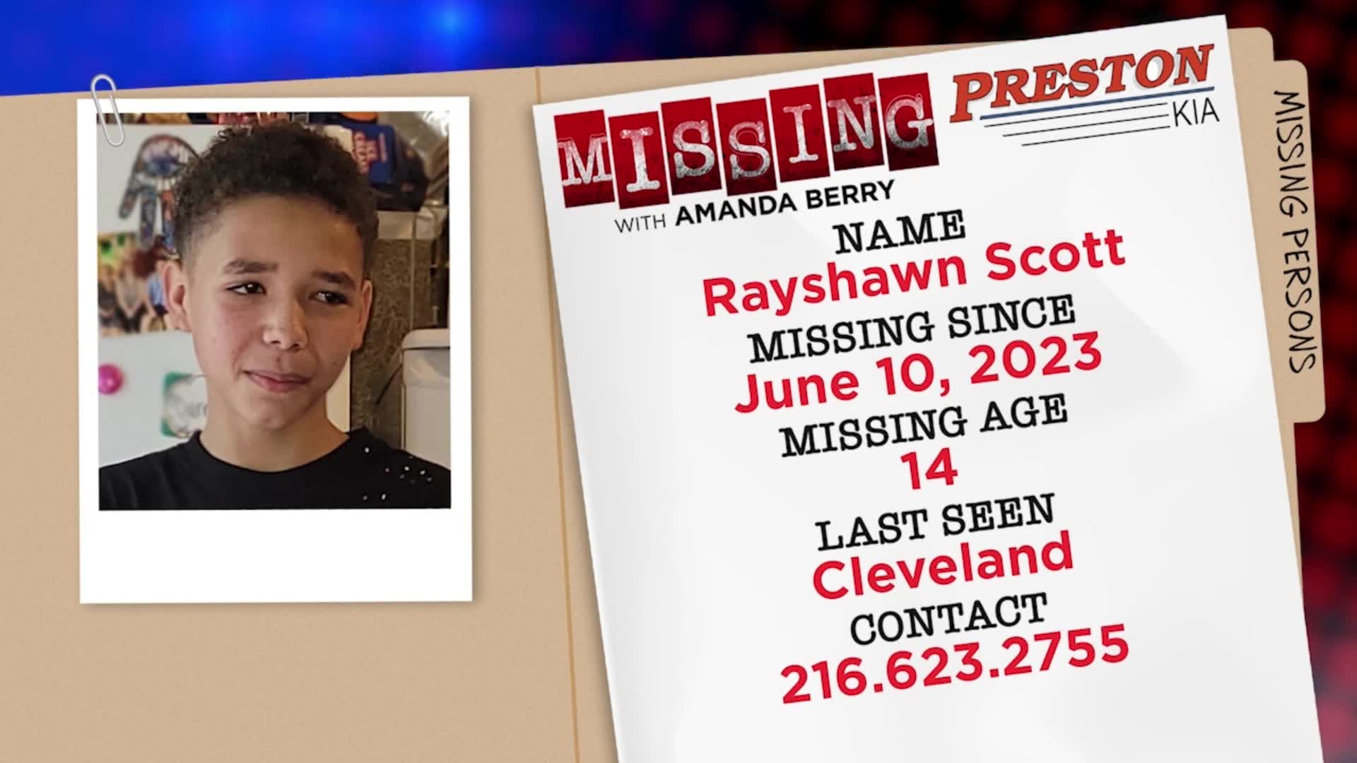 Missing: Rayshawn Scott – Fox 8 Cleveland WJW