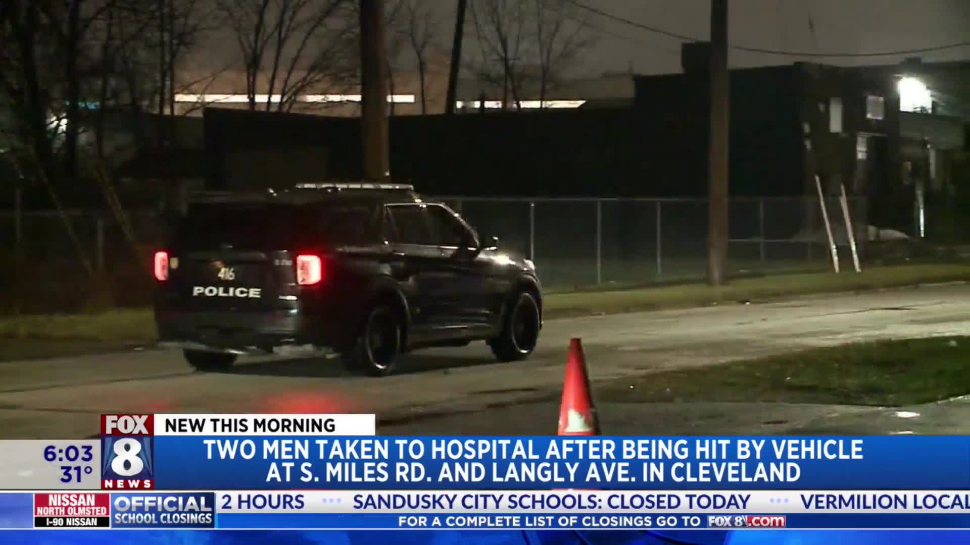 Two people hit by a car overnight – Fox 8 Cleveland WJW