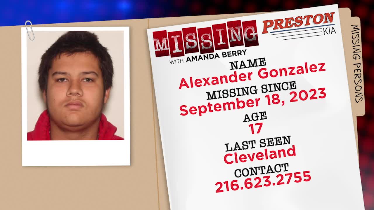 Missing: Alexander Gonzalez – Fox 8 Cleveland WJW