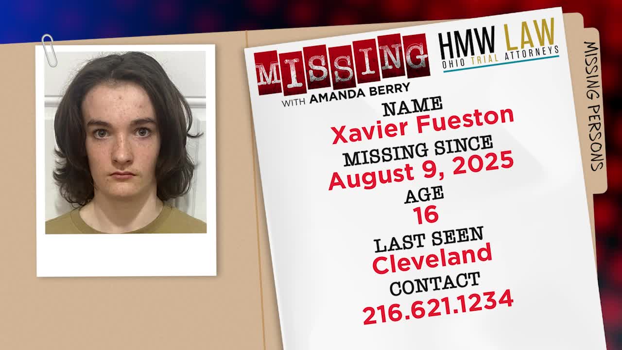 Missing: Xavier Fueston – Fox 8 Cleveland WJW