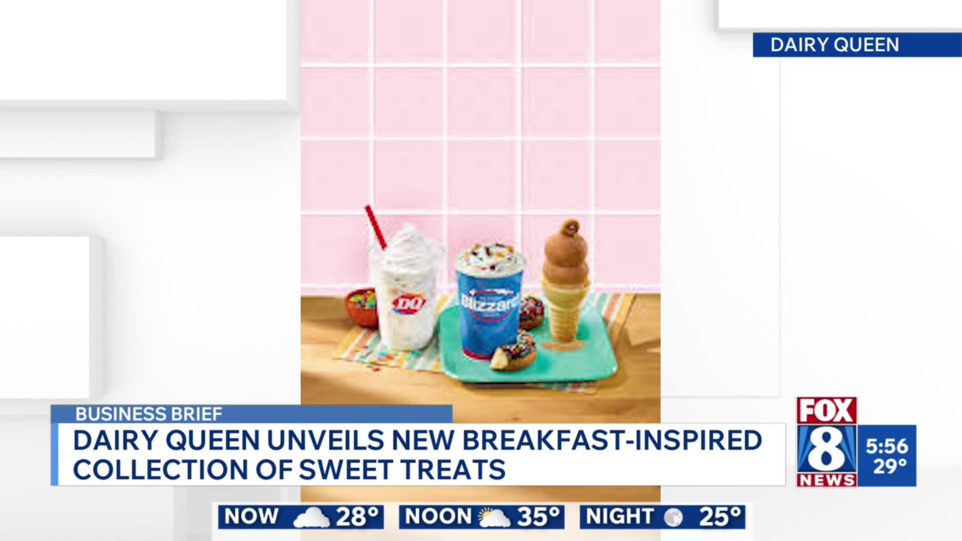 Dairy Queen unveils new breakfast-inspired collection of sweet treats ...