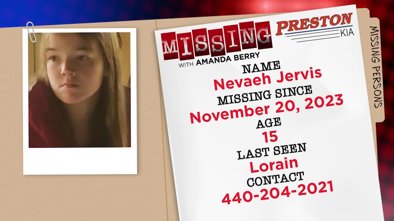 Missing: Neveah Jervis – Fox 8 Cleveland WJW