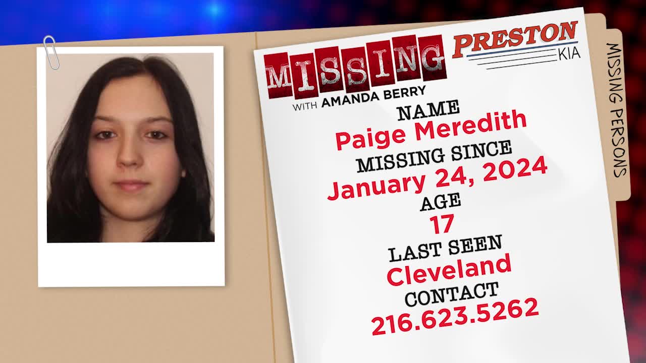 Missing: Paige Meredith – Fox 8 Cleveland WJW