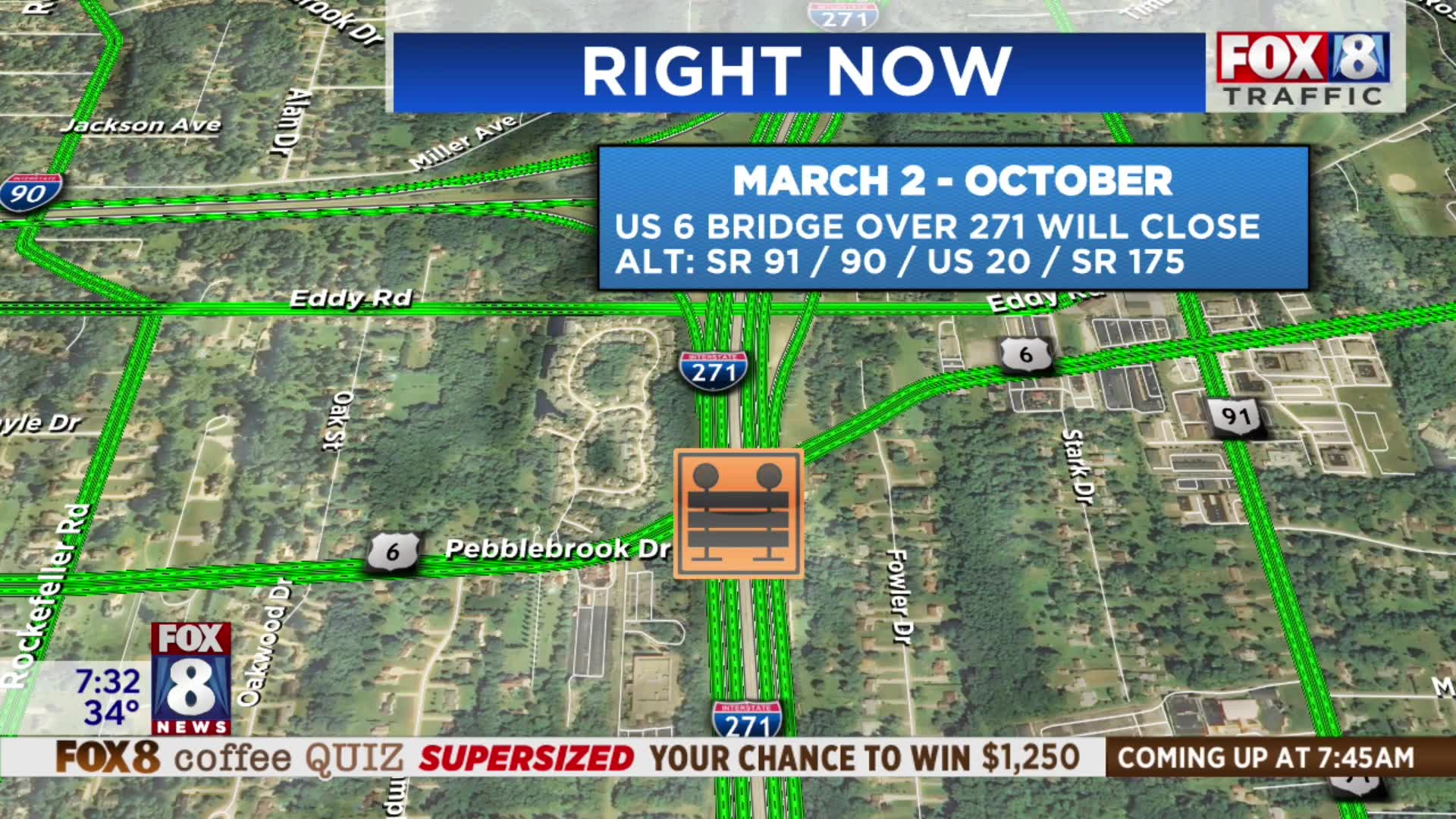 First major road closure of 2026: ODOT – Fox 8 Cleveland WJW