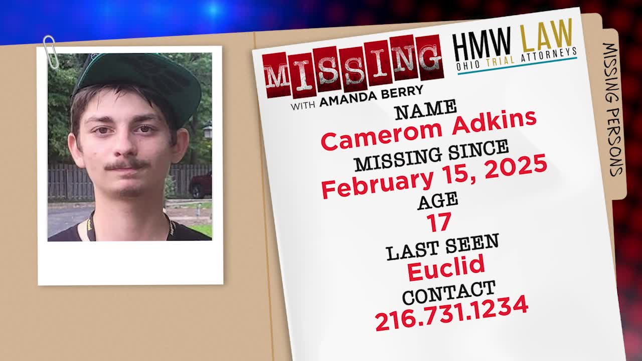 Missing: Cameron Adkins – Fox 8 Cleveland WJW