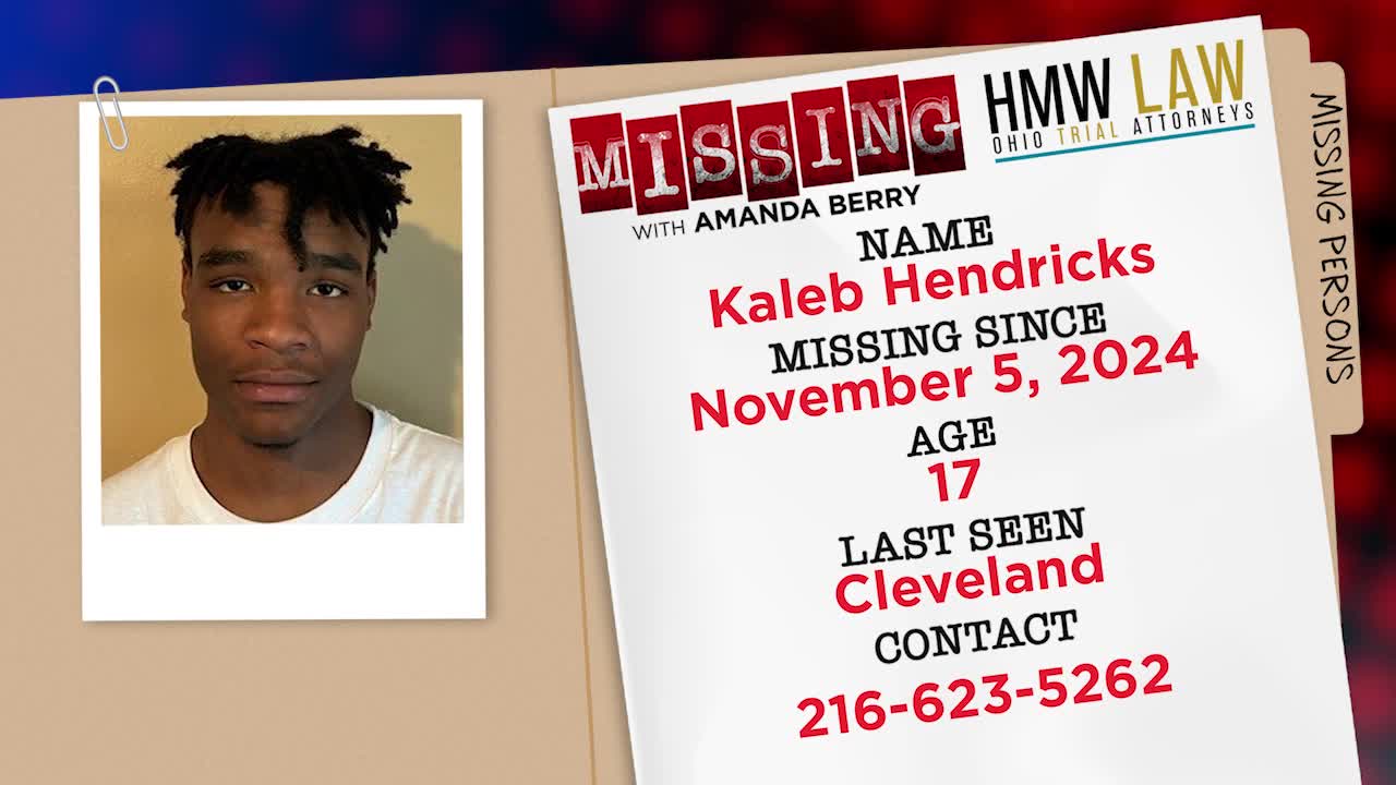 Missing: Kaleb Hendricks – Fox 8 Cleveland WJW