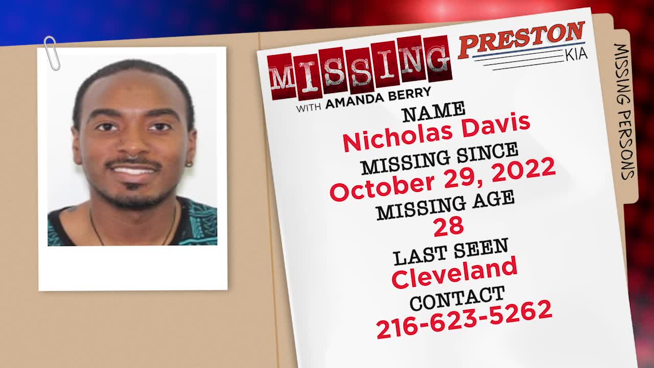 Missing: Nicholas Davis – Fox 8 Cleveland WJW