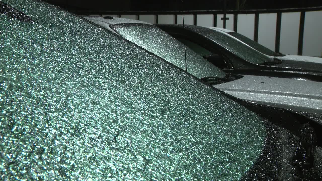 BEAUTY & PAIN: Overnight ice and freezing rain created a dangerous ...