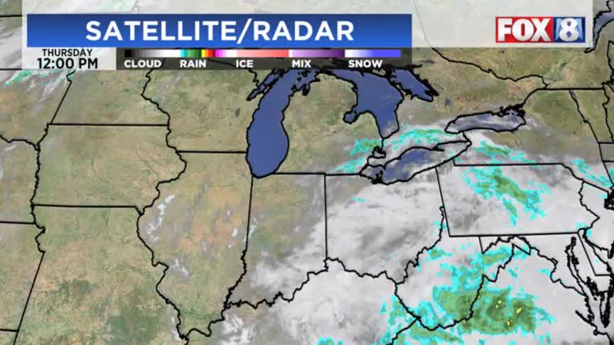 Weather update: Thursday afternoon – Fox 8 Cleveland WJW