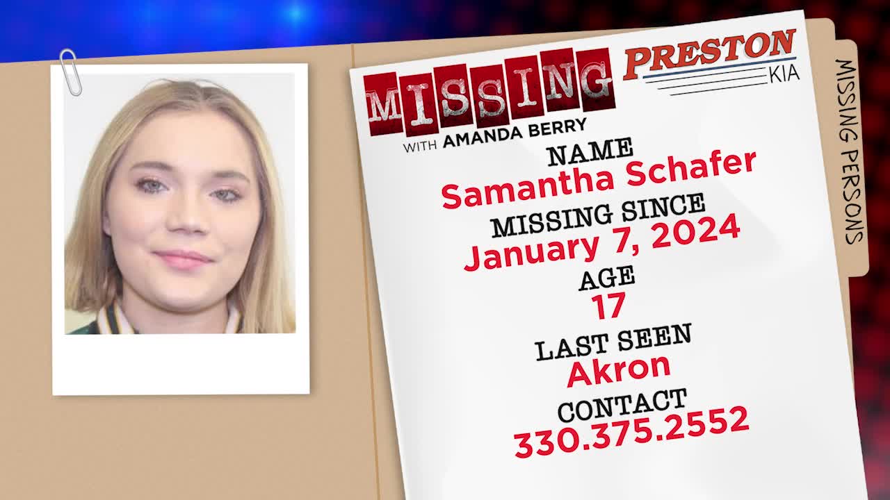 Missing: Samantha Schafer – Fox 8 Cleveland WJW