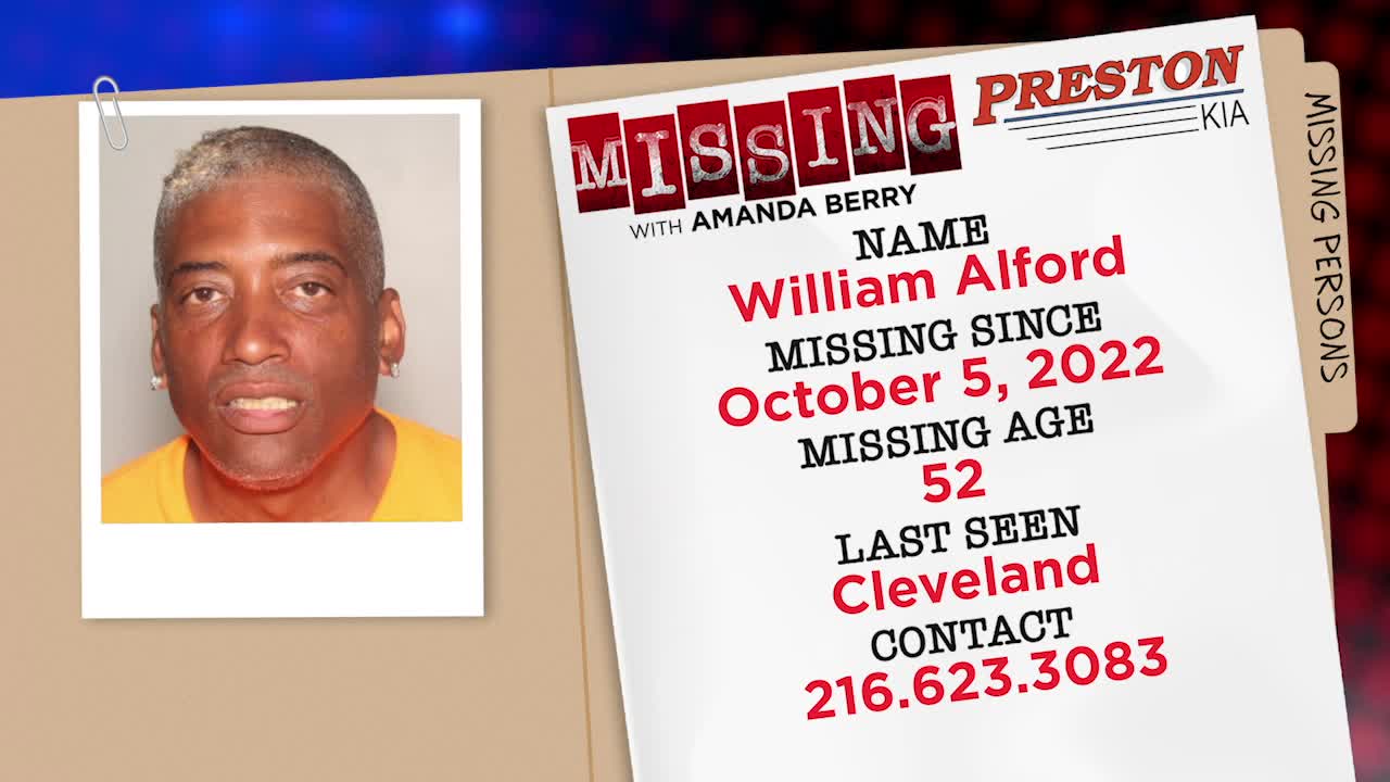 Missing: William Alford – Fox 8 Cleveland WJW