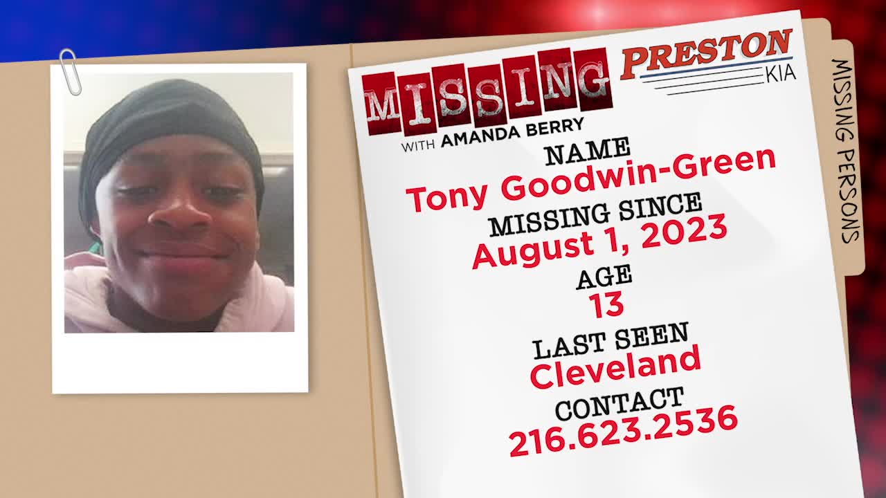 Missing: Tony Goodwin-Green – Fox 8 Cleveland WJW