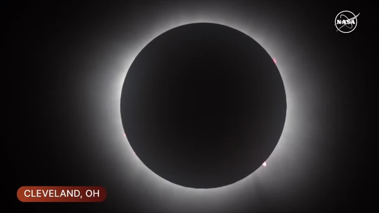 Total solar eclipse time-lapse: Cleveland – Fox 8 Cleveland WJW