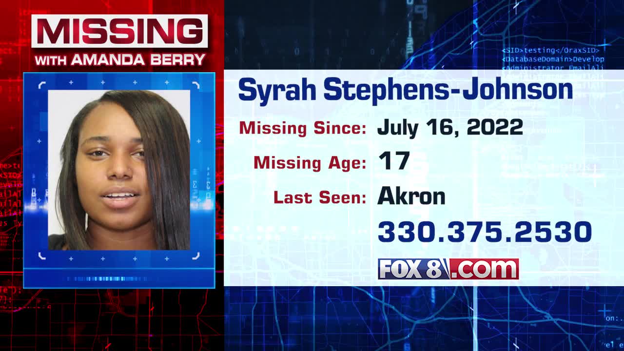 Missing: Syrah Stephens Johnson – Fox 8 Cleveland WJW