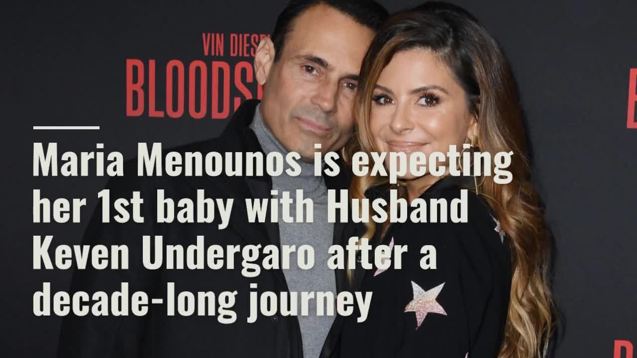 Maria Menounos expecting first baby with Husband Keven Undergaro after ...