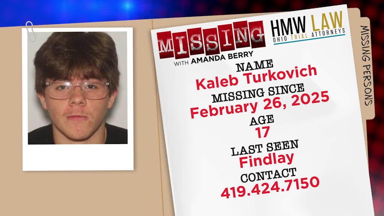 Missing: Kaleb Turkovich – Fox 8 Cleveland WJW