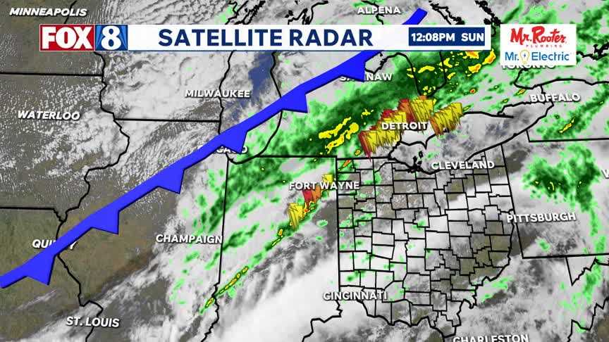 Timing on next round of heavy rain, storms – Fox 8 Cleveland WJW