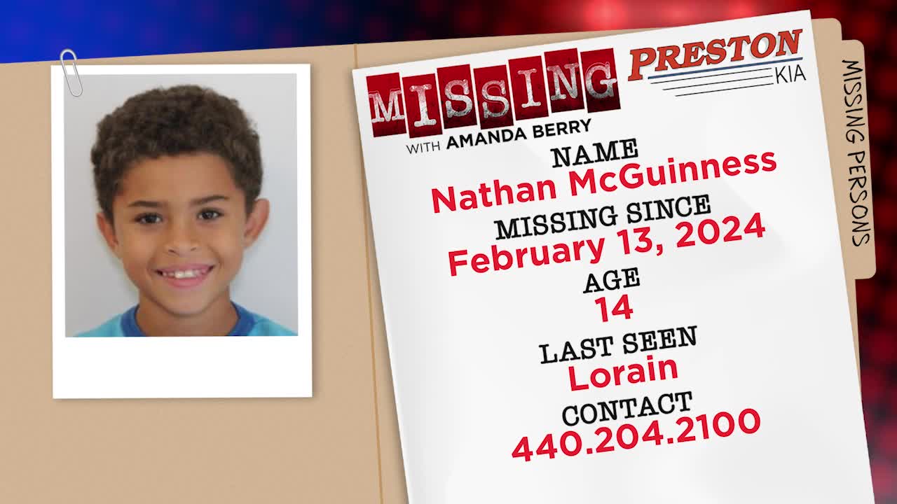 Missing: Nathan McGuinness – Fox 8 Cleveland WJW