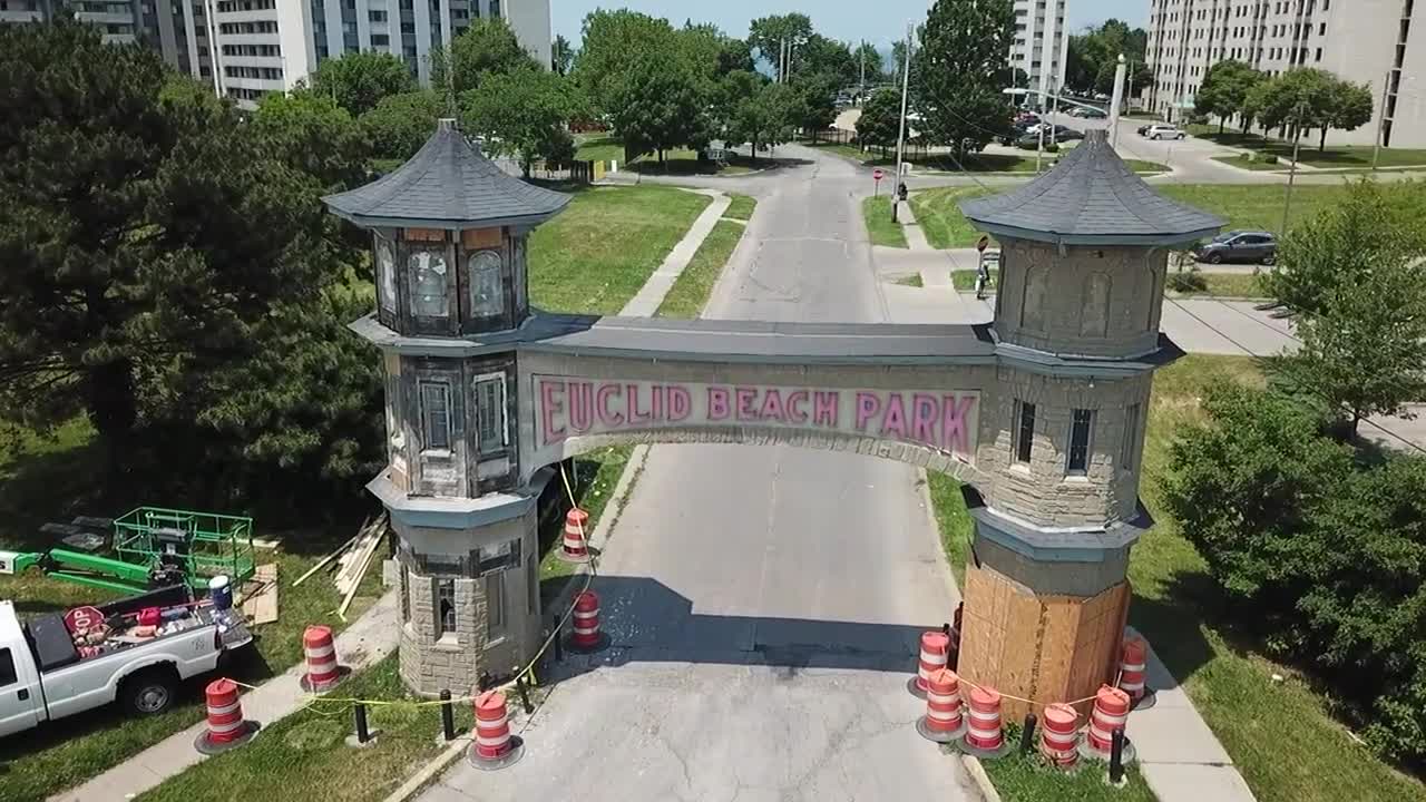 Cleveland’s historic Euclid Beach Park arch on the move – Fox 8 ...