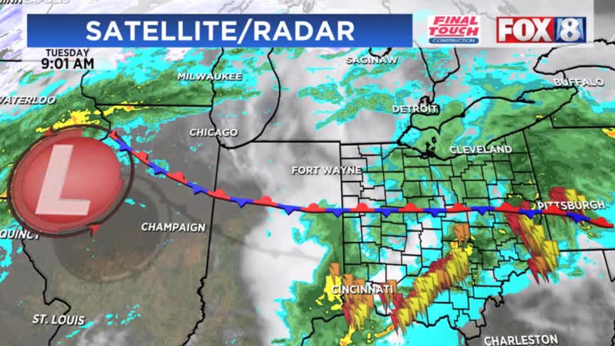 Weather Clickable: Severe weather ahead in NE Ohio – Fox 8 Cleveland WJW