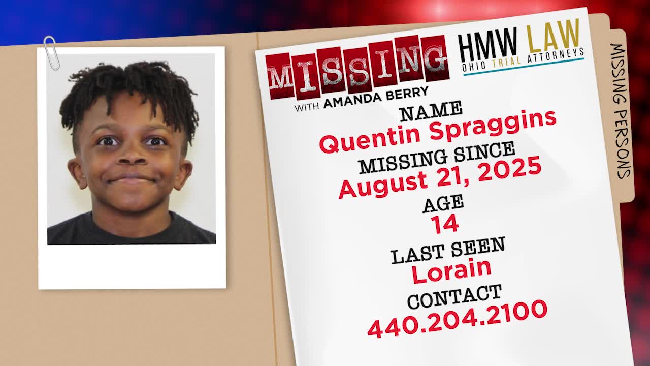 Missing: Quentin Spraggins – Fox 8 Cleveland WJW