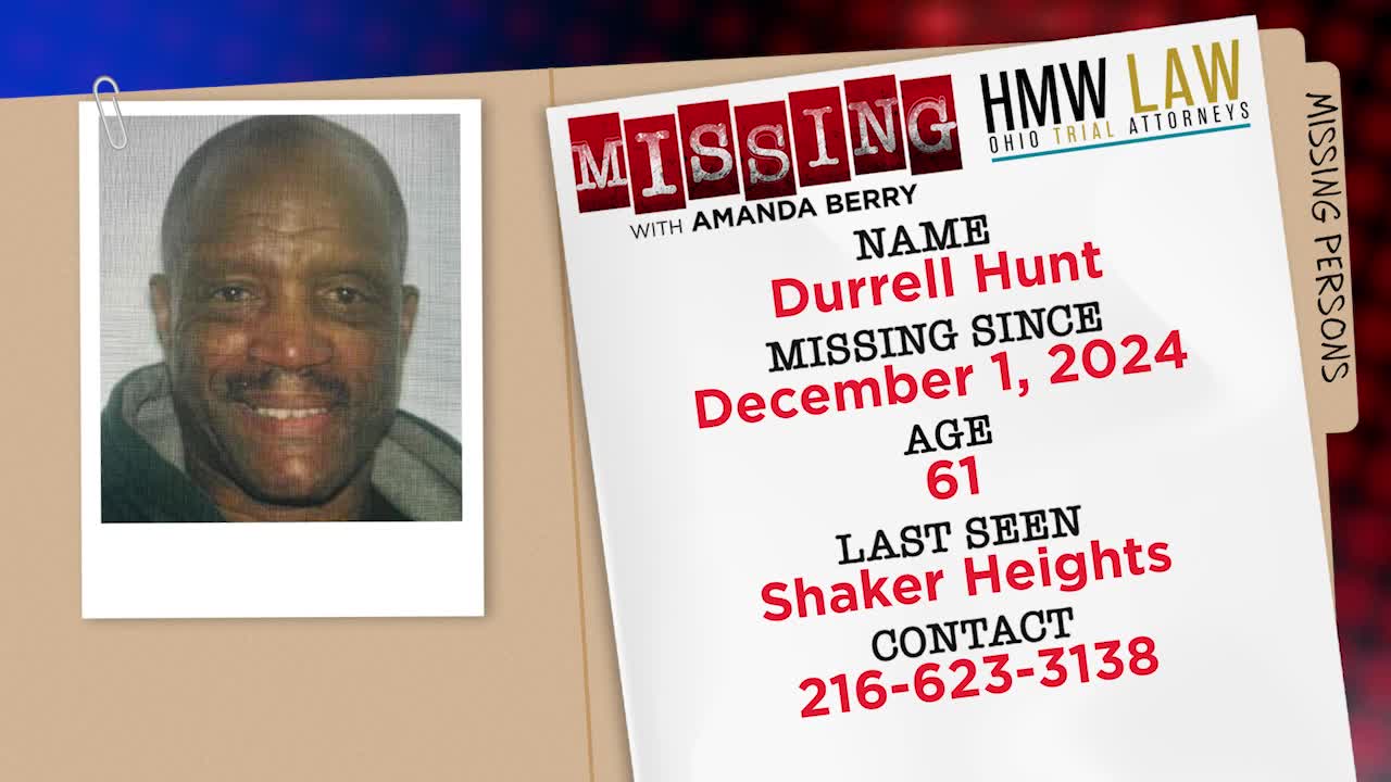 Missing: Durrell Hunt – Fox 8 Cleveland WJW