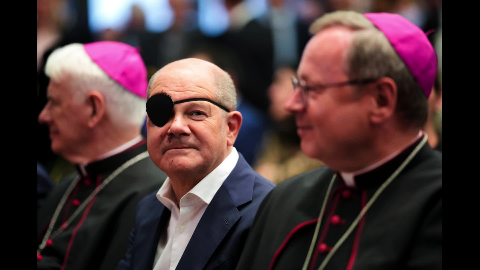 German Chancellor Scholz explains black eye – Fox 8 Cleveland WJW