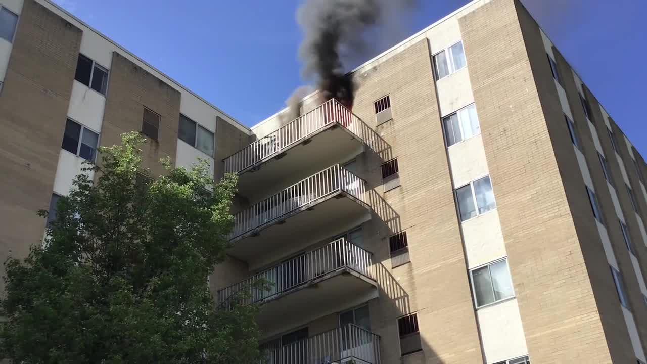 Parma apartment fire (Video courtesy: Parma Fire Department) – Fox 8 ...