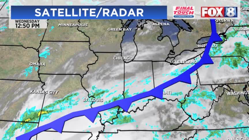 Weather Clickable: Tracking thunderstorms and rain – Fox 8 Cleveland WJW