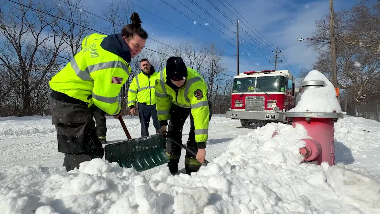 Clear the fire hydrants – Fox 8 Cleveland WJW