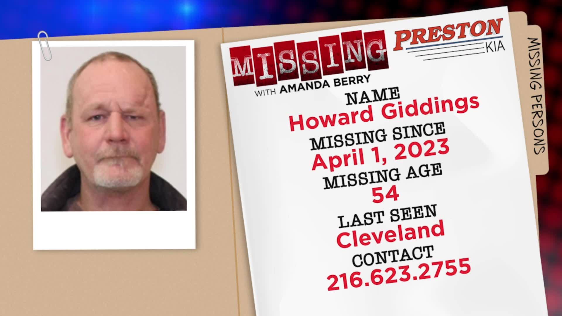 Missing: Howard Giddings – Fox 8 Cleveland WJW