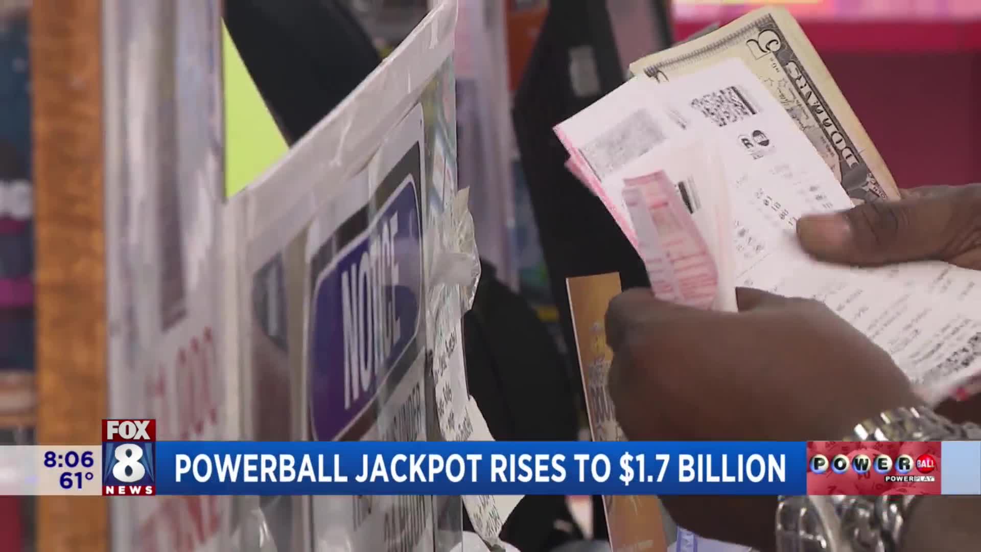 Powerball jackpot skyrockets! – Fox 8 Cleveland WJW
