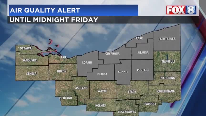 Weather update: Thursday evening – Fox 8 Cleveland WJW