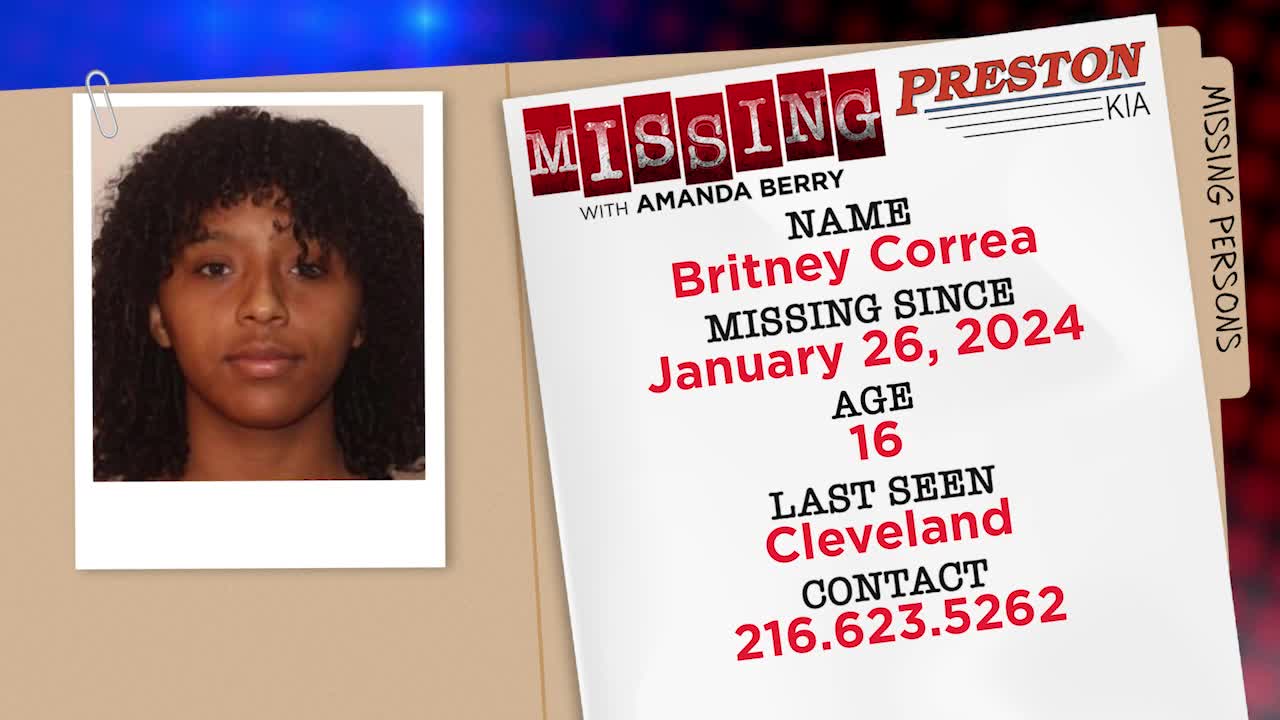 Missing: Britney Correa – Fox 8 Cleveland WJW