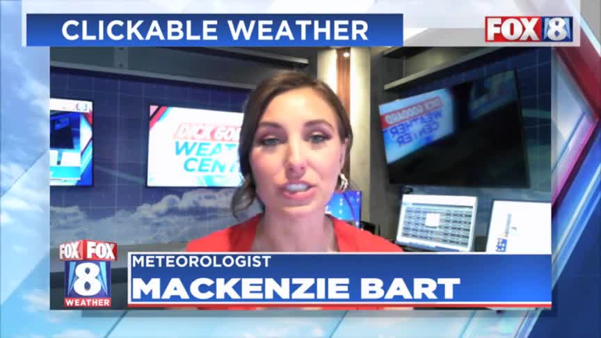 Sunday night weather clickable – Fox 8 Cleveland WJW