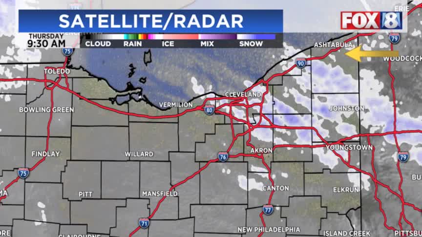 Bands of lake effect snow break up over NE Ohio – Fox 8 Cleveland WJW