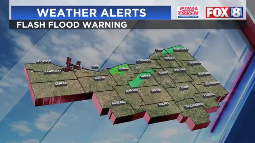 Monday night weather clickable – Fox 8 Cleveland WJW